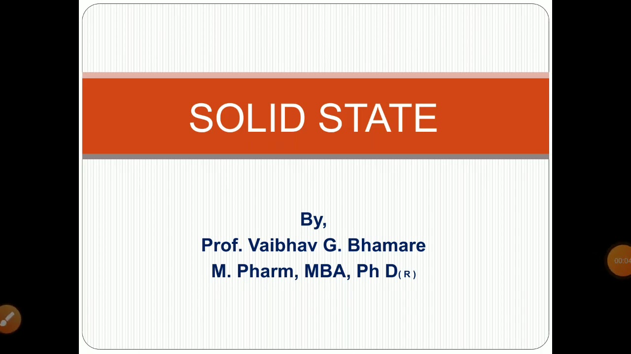 The Solid State - YouTube