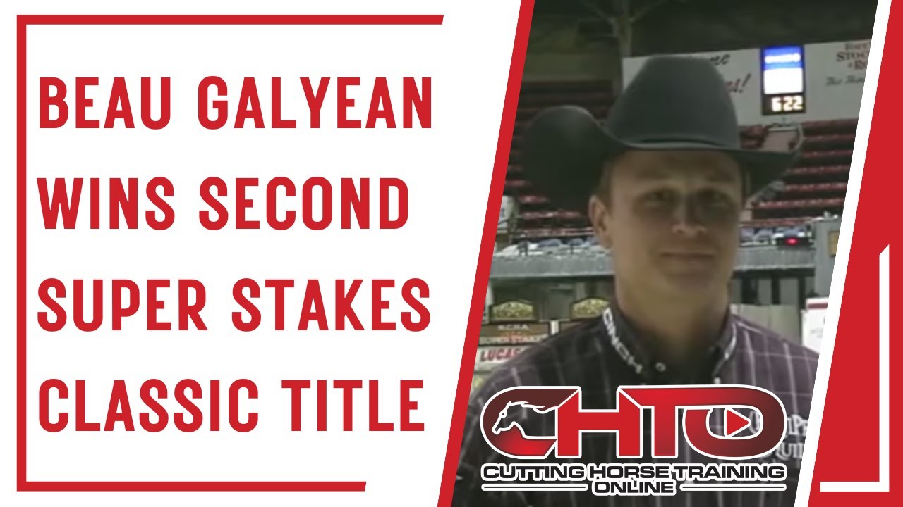 Beau Galyean Wins Second Super Stakes Classic Title - YouTube