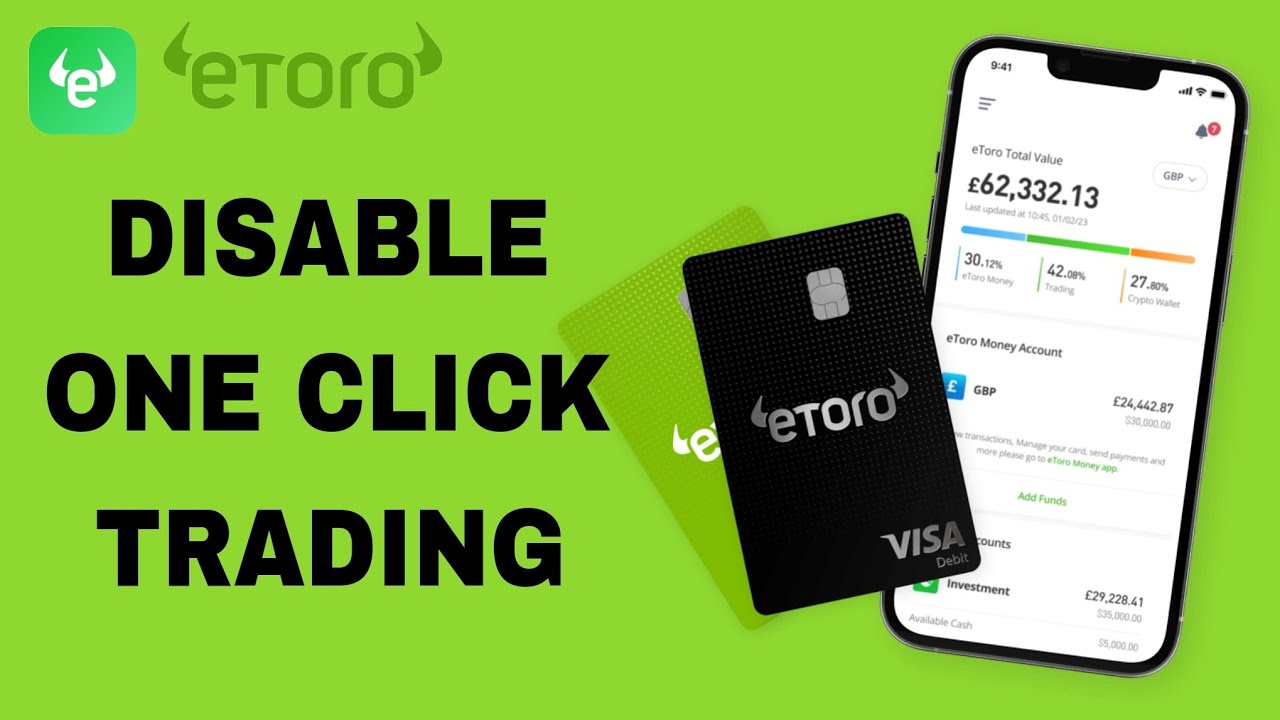 How To Disable One Click Trading On eToro App - YouTube