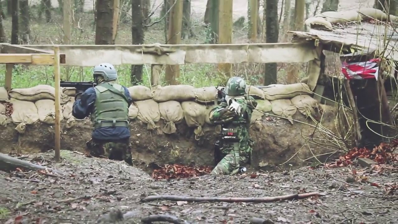 Airsoft at NTAC January 28, 2017 Bunker Defense (EDIT) - YouTube