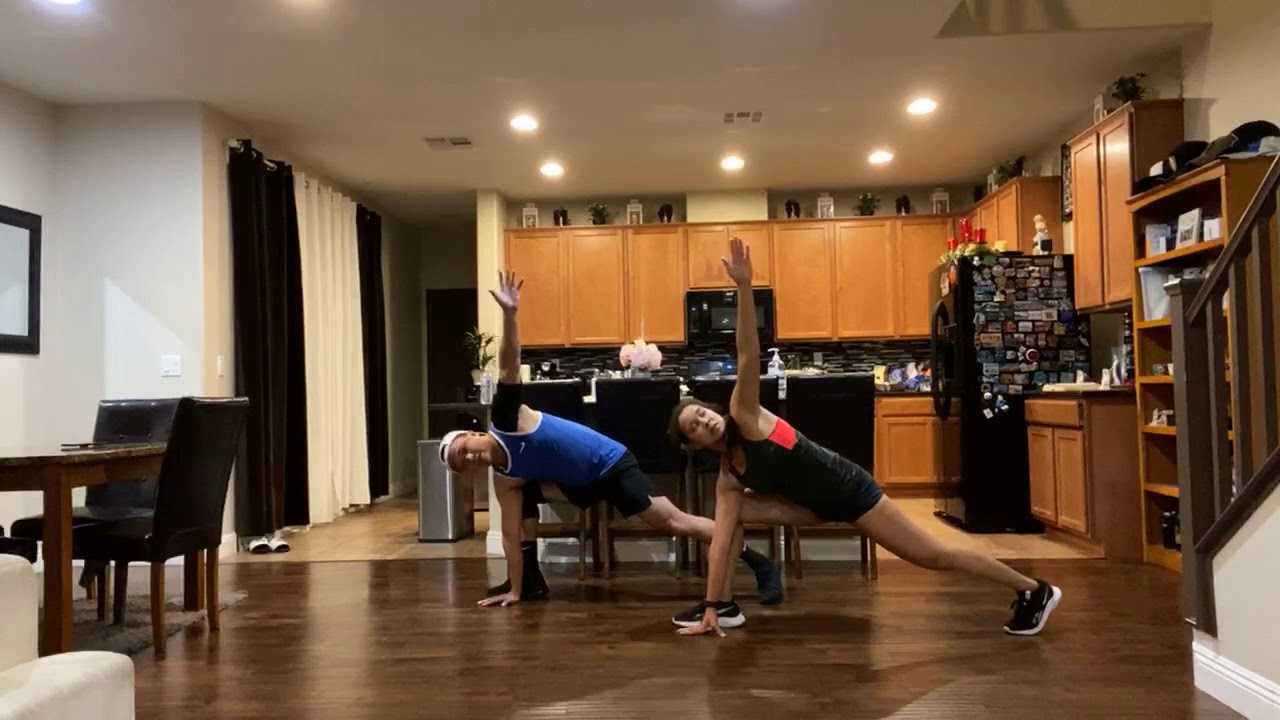 Couples that workout together sweat together! Day 43 Max Cardio ...