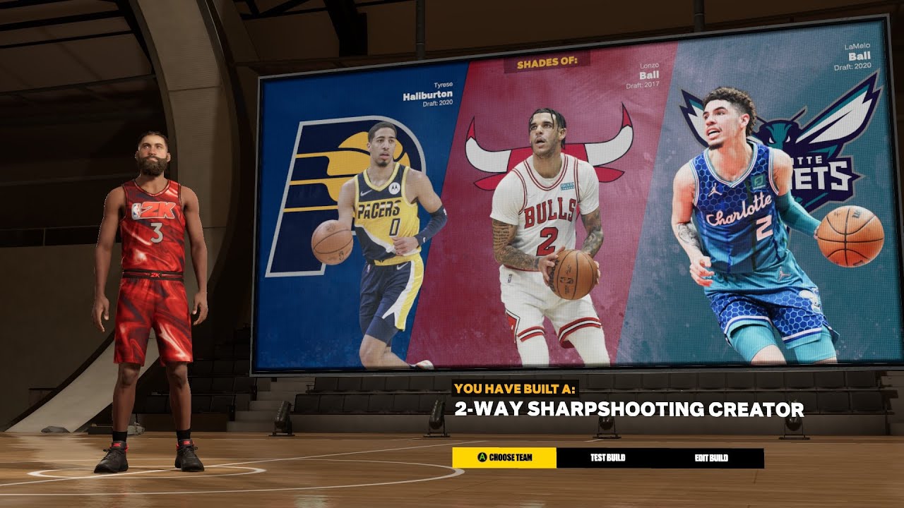 Rare Build 2K23! 2-Way Sharpshooting Creator! Quick drop dunks, HOF ...