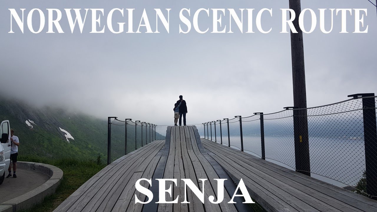A drive along Norwegian Scenic Route Senja - YouTube