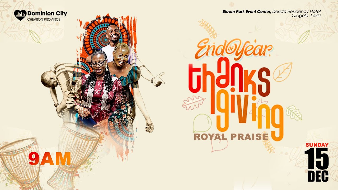 END OF YEAR THANKSGIVING SERVICE - YouTube