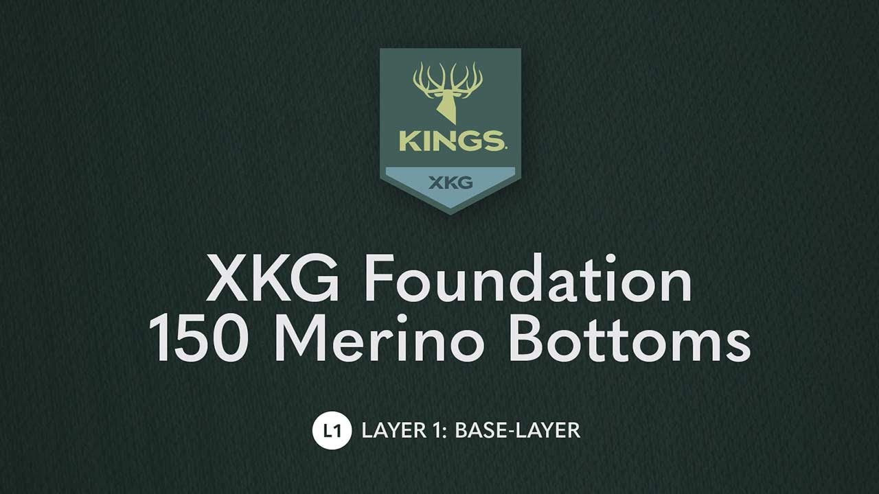 Kings Camo - XKG Foundation 150 Merino Bottoms - YouTube