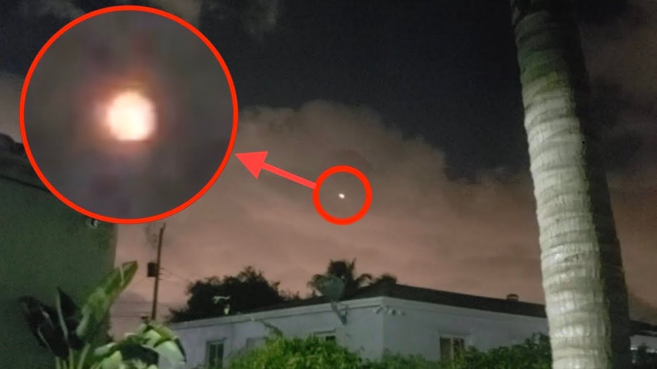 Bright Red Orb UFO in Miami, Florida ☄️🐊 - 03/19/2020 - YouTube