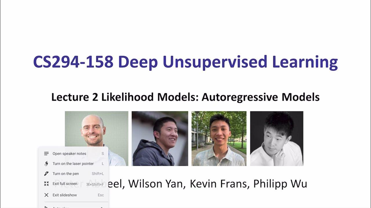 L2 Autoregressive Models -- CS294-158 SP24 Deep Unsupervised Learning -- UC Berkeley Spring 2024 ...