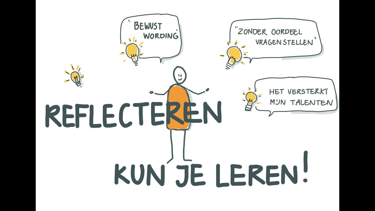 Reflecteren kun je leren - een training - - YouTube