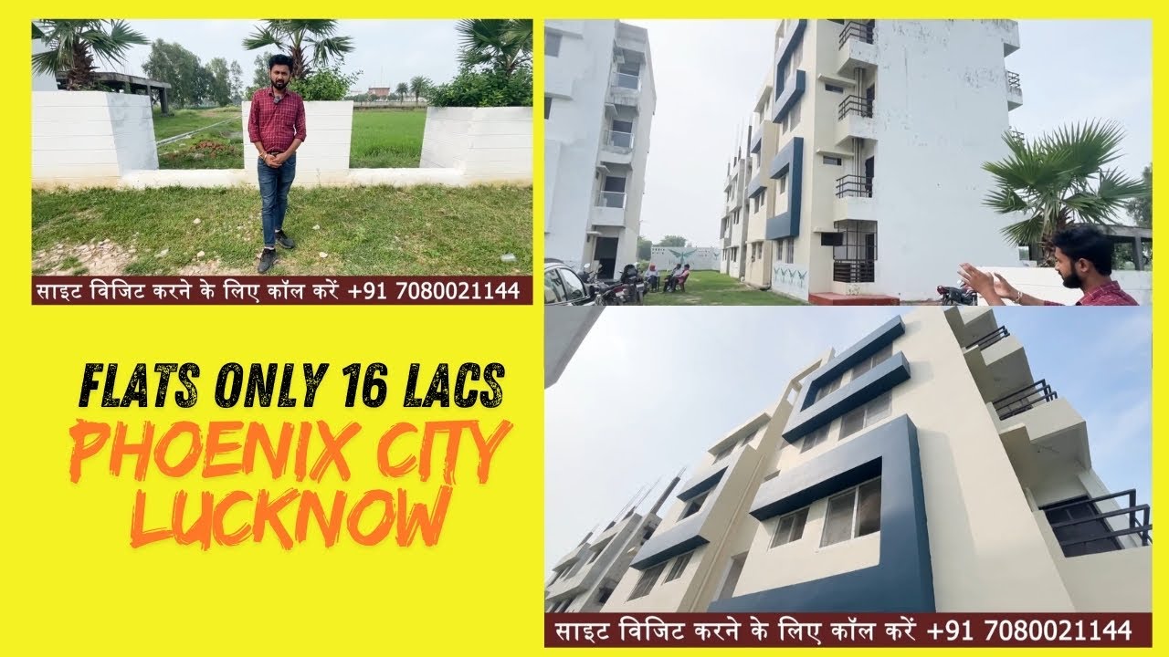 Flats in Phoenix City Deva Road Lucknow - YouTube