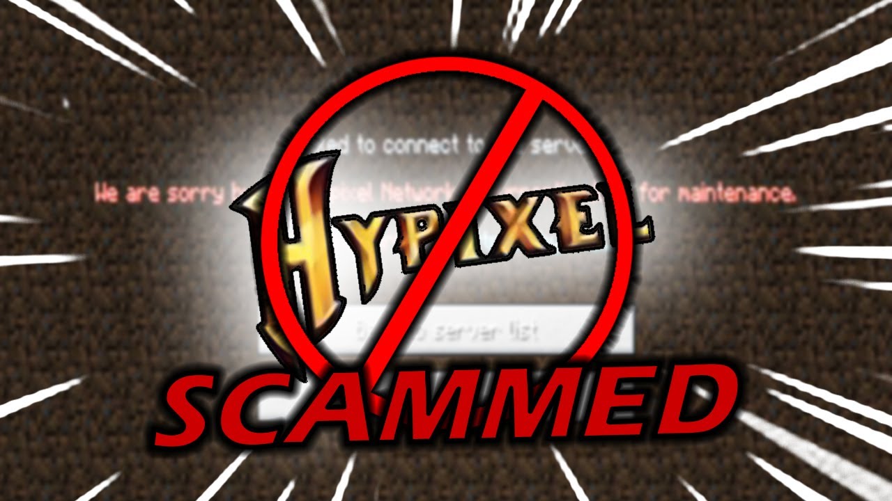 How Hypixel Secretly Scammed Thousands of Players While Down... - YouTube