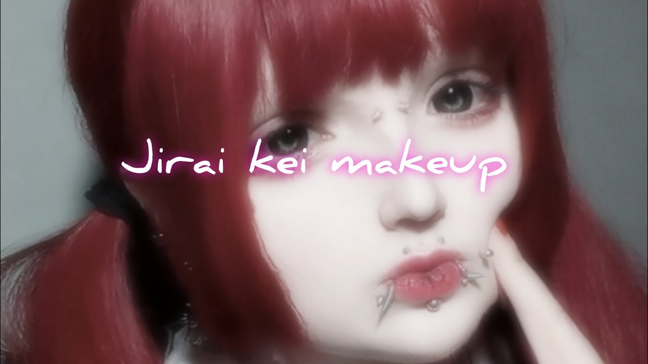 jirai kei makeup | 地雷系 makeup | - YouTube