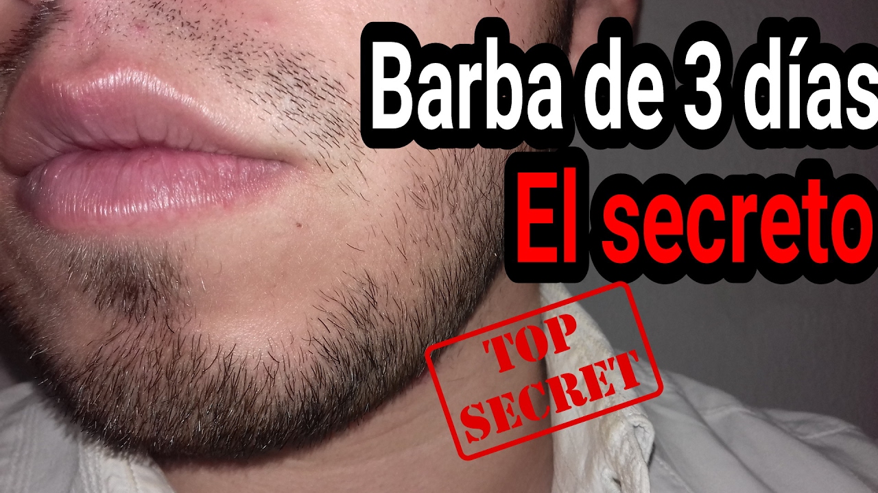 Acelera el crecimiento de tu barba con la barba de 3 días - YouTube