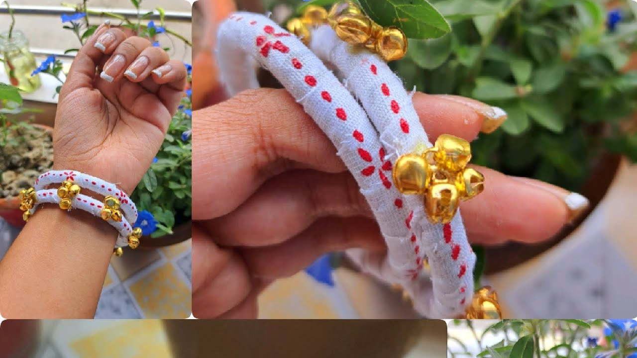 how to make diy febric jewellery || curi || art curi || febric ...