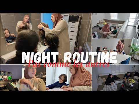 NIGHT ROUTINE : 4 enfants + un commerce à gérer 🥵 | Mon organisation 