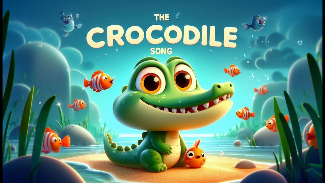 The Crocodile Song | Relaxing Baby Cartoon Music | A Calming Nursery ...