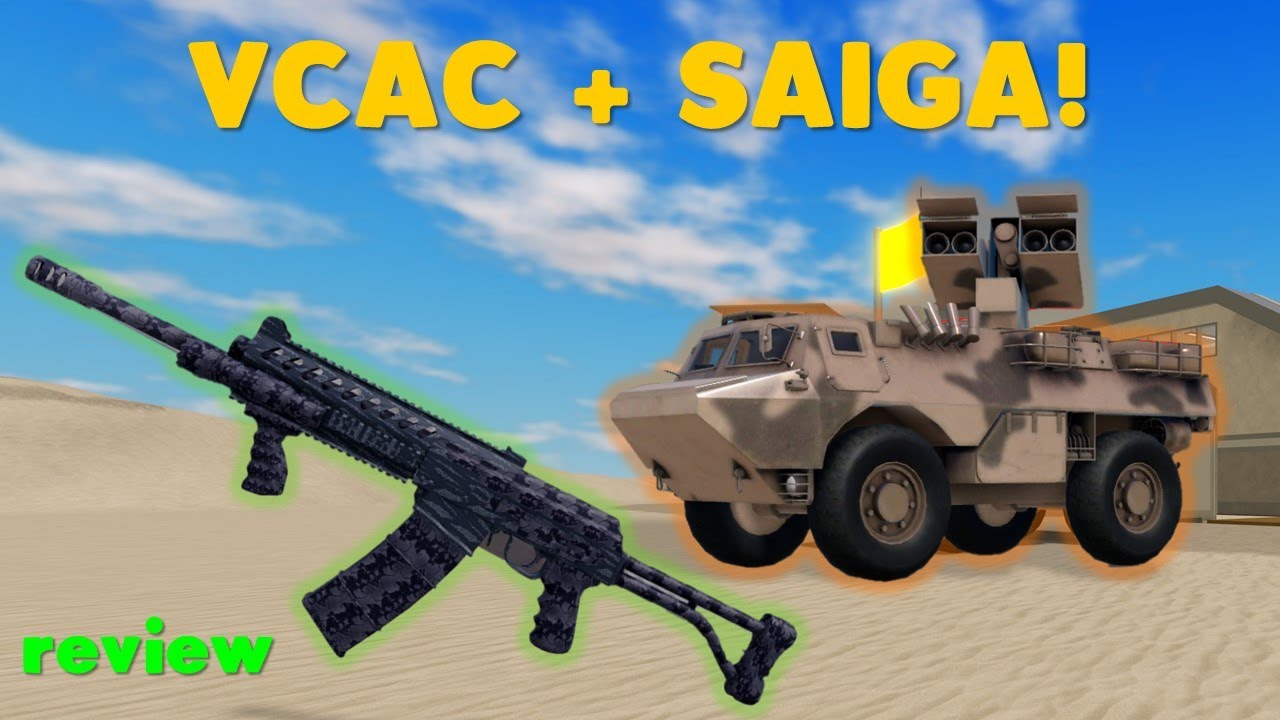 NEW VCAC Mephisto and SAIGA 12k Review! | War Tycoon - YouTube