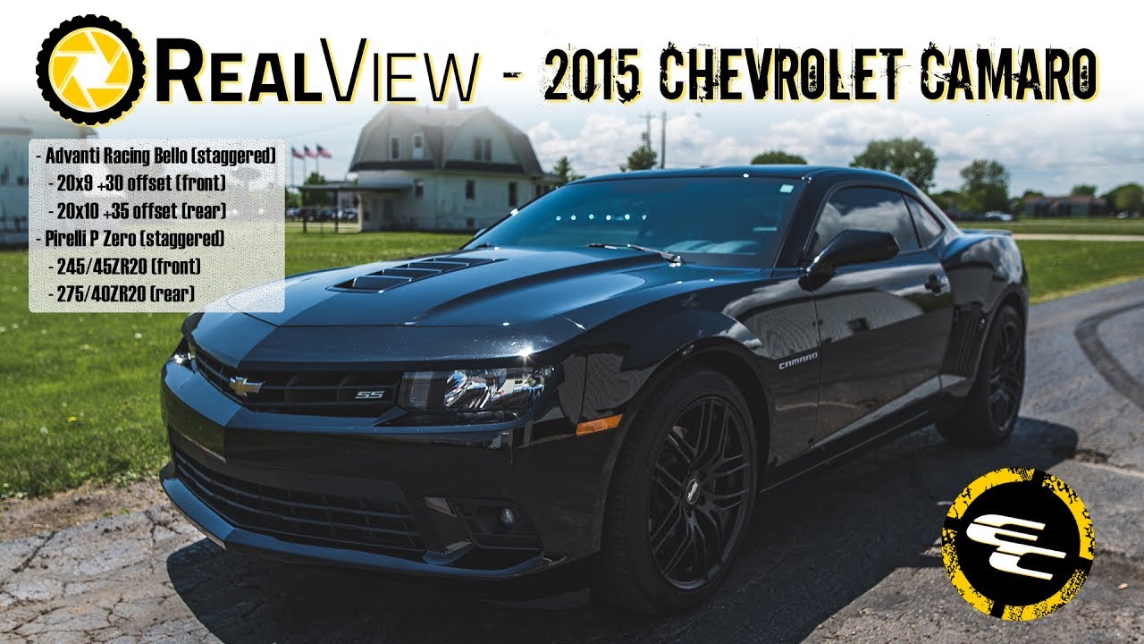 RealView - 2015 Chevy Camaro SS w/ Staggered 20" Advanti Racing Bello ...