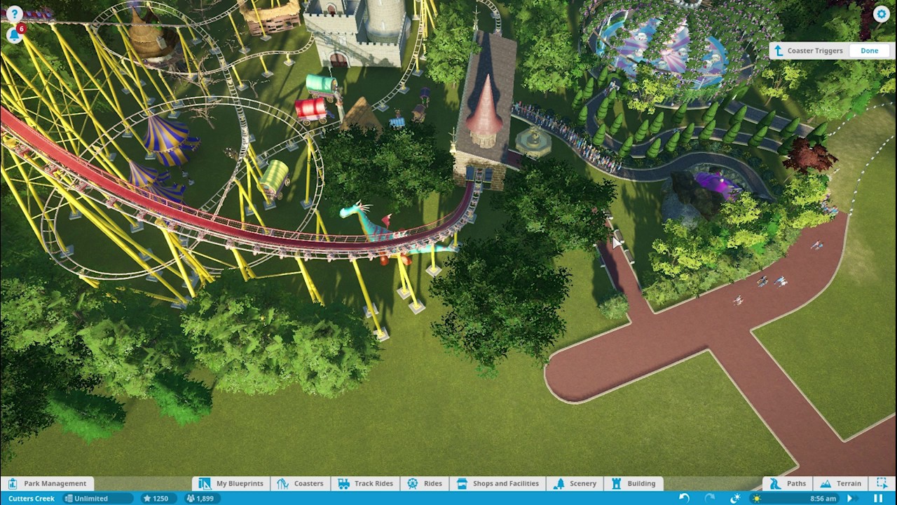 Planet Coaster Sandbox. Ep.19 - Dancing Fountains - YouTube