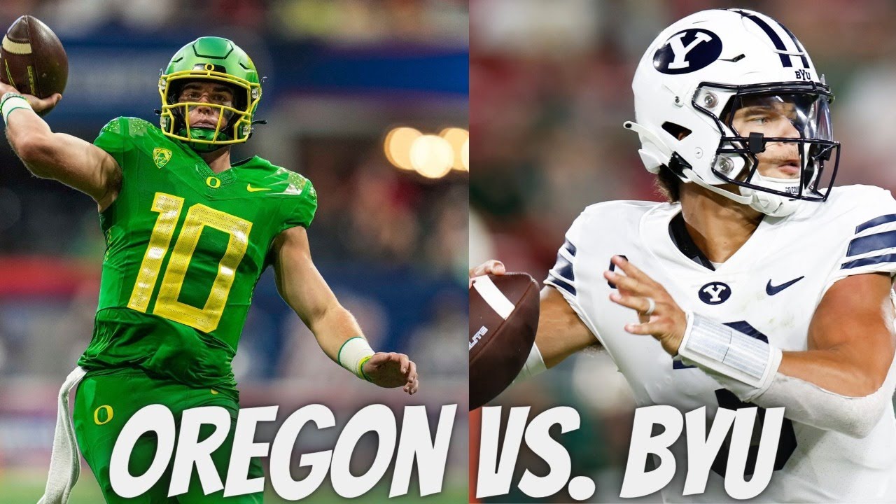 Oregon Ducks vs. BYU Cougars Preview - YouTube