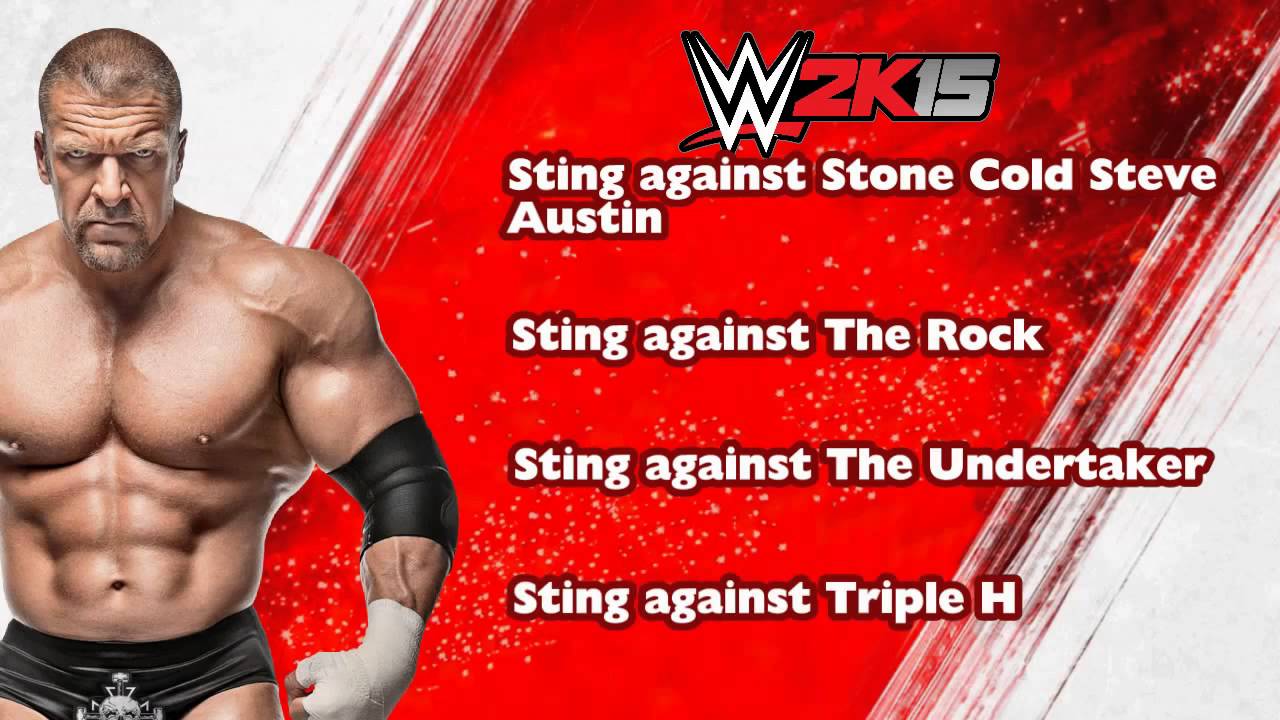 WWE 2K15 Weekly Round Up - STING, RVD, HBK, ANGLE? LEGENDS! - YouTube