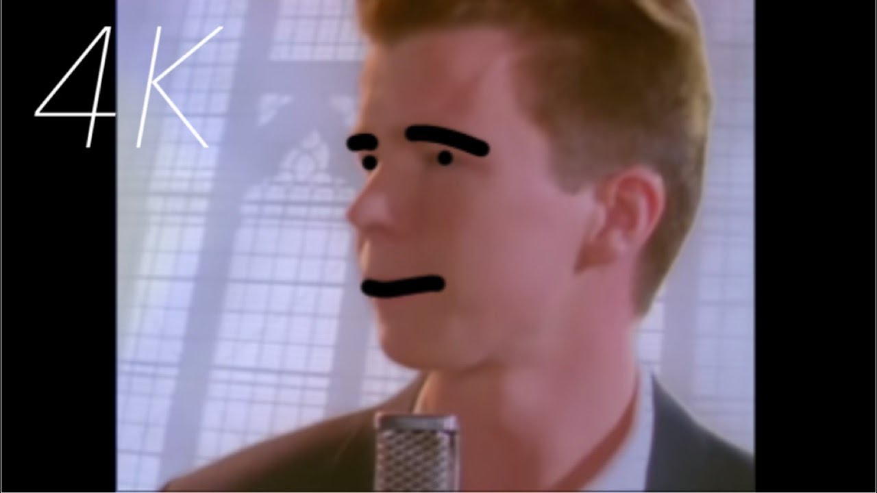 Get rickrolled in 4K - YouTube