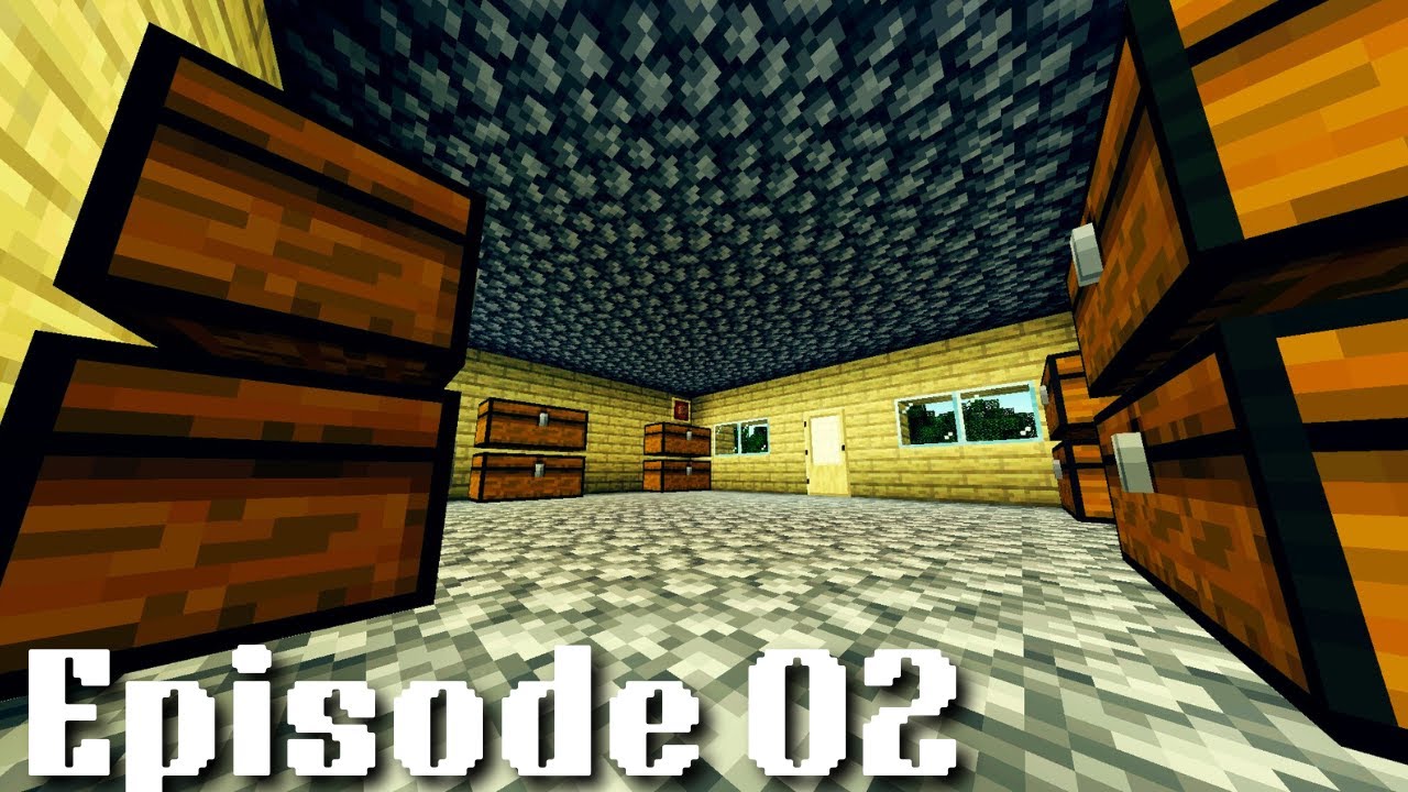 I Built a MASSIVE Storage Space in My Minecraft World - YouTube