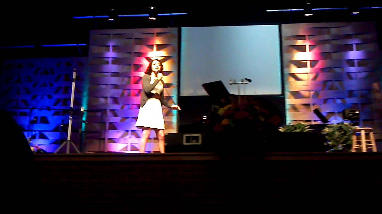 Anna Marie Mainiero singing My Heart Will Go On by Celine Dion at her ...