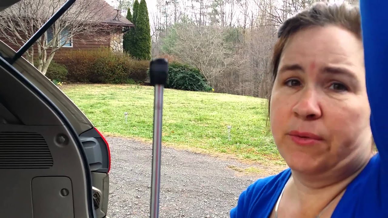 How To Replace Rear Hatch Lifts On Your Toyota Minivan - YouTube