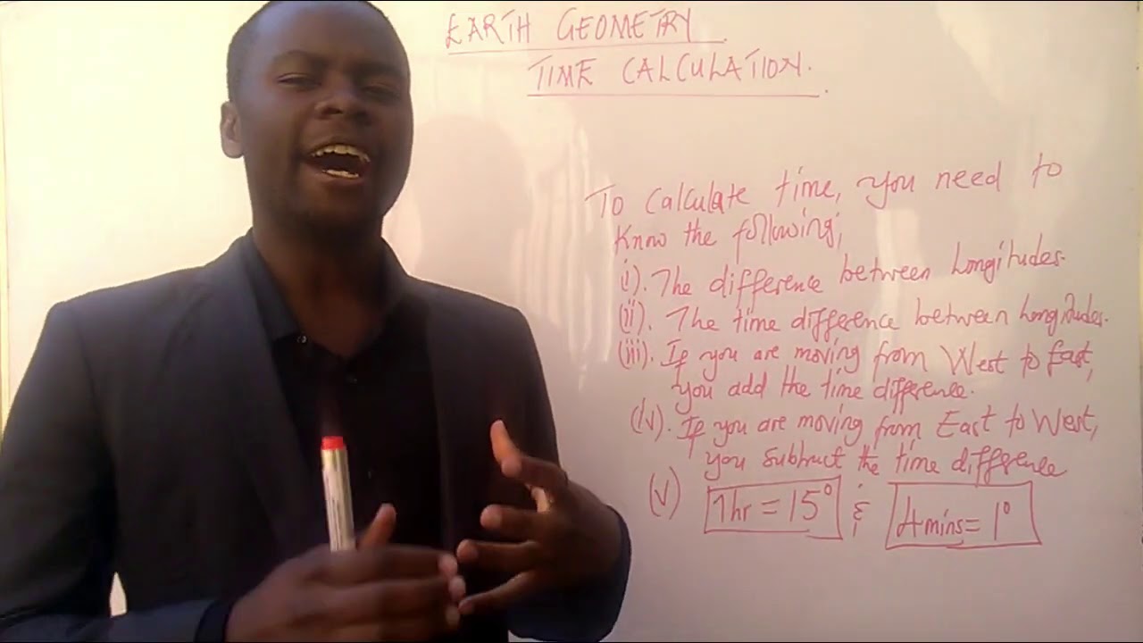 Earth Geometry 🌍 . Time Calculations Video 1 - YouTube