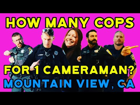 PUBLIC EMPLOYEE CALLS COPS! Mountain View, CA - YouTube