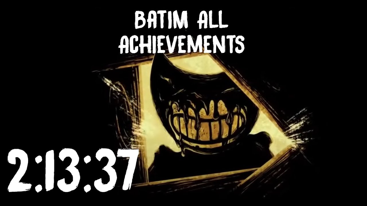 Bendy and the Ink Machine All Achievements in 2:13:37 (World Record ...