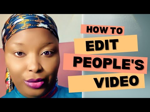 how to edit other's people videos like a Pro and use it as your own ...