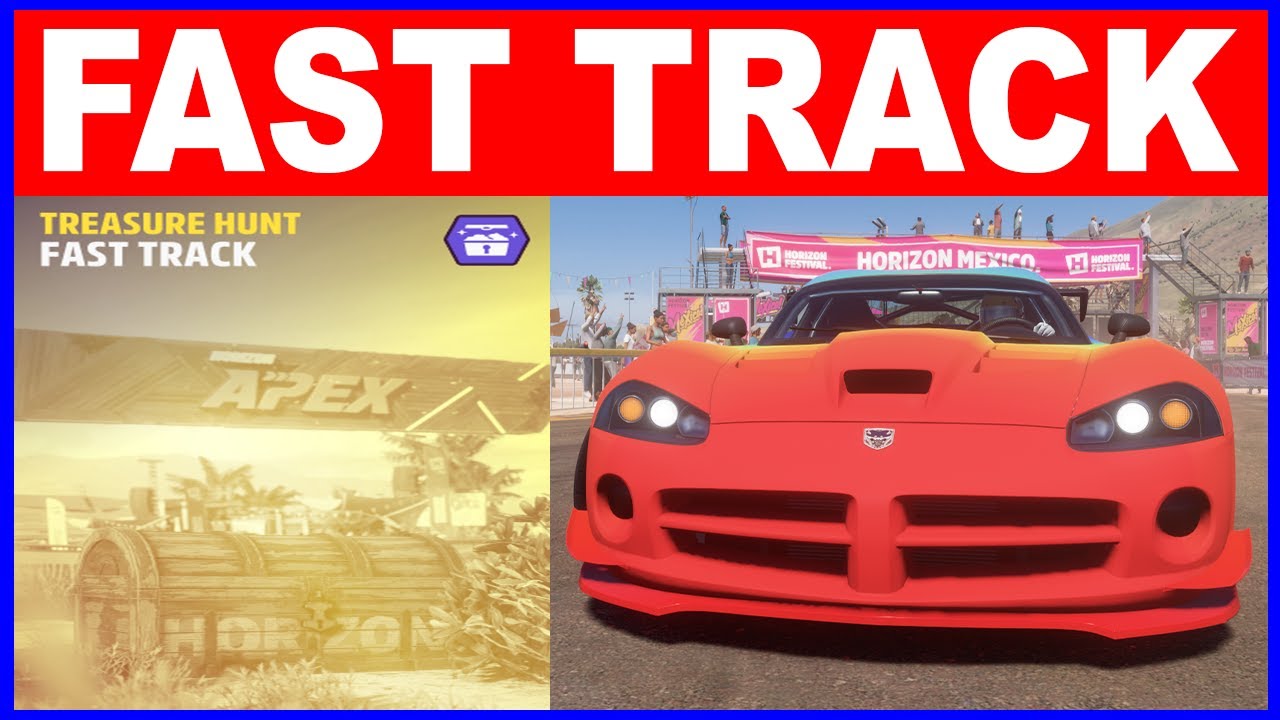 Forza Horizon 5 FAST TRACK Treasure Hunt - Summer Season Series 12 ...