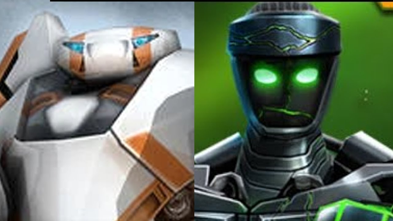 REAL STEEL WRB Nitro VS Bluebot & Gridlock & Blockbuster & Fat Boy ...