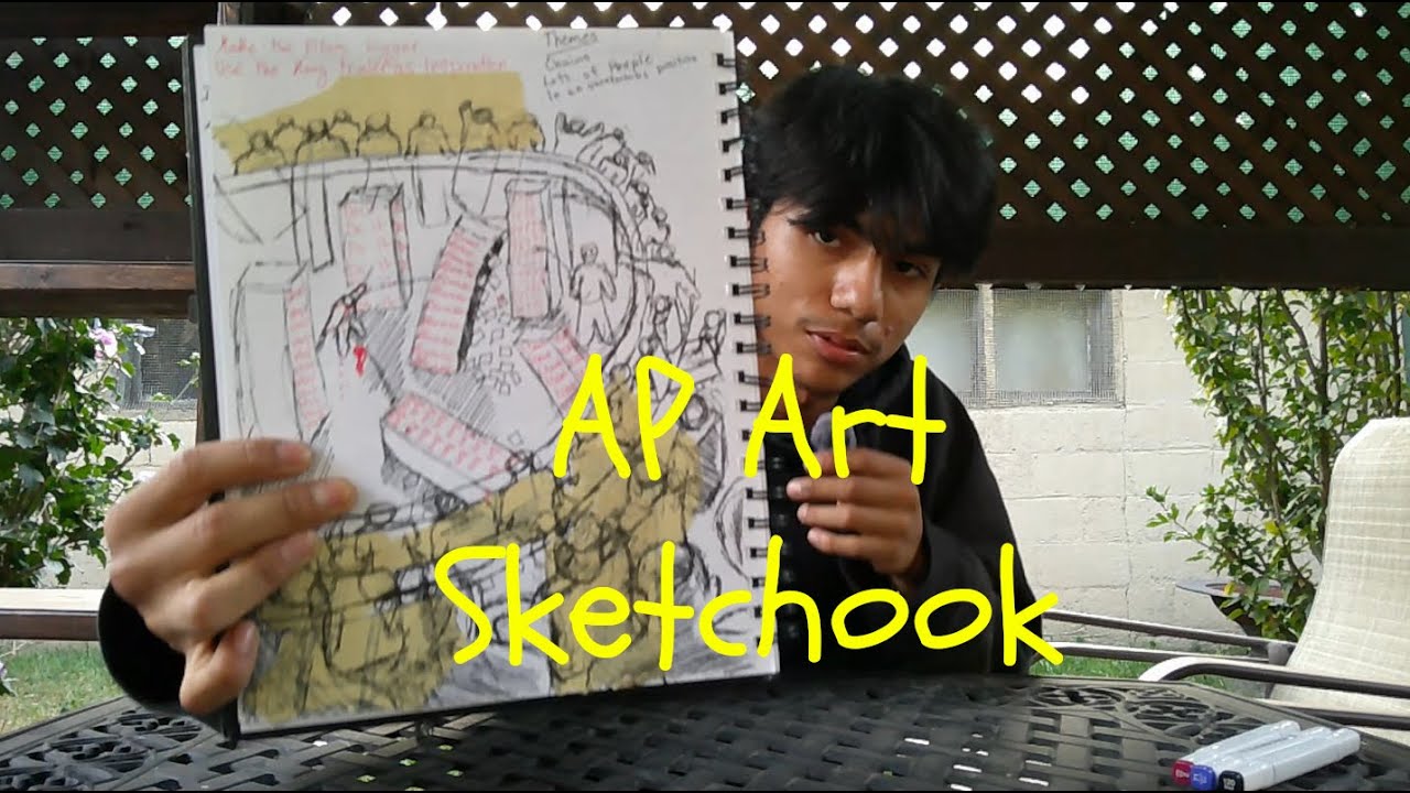 My AP Art SketchBook - YouTube