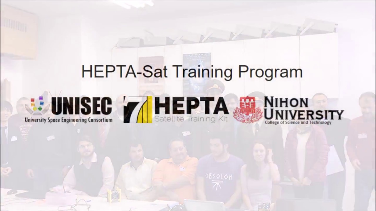 HEPTA-Sat Hands-on Training in Bulgaria - YouTube