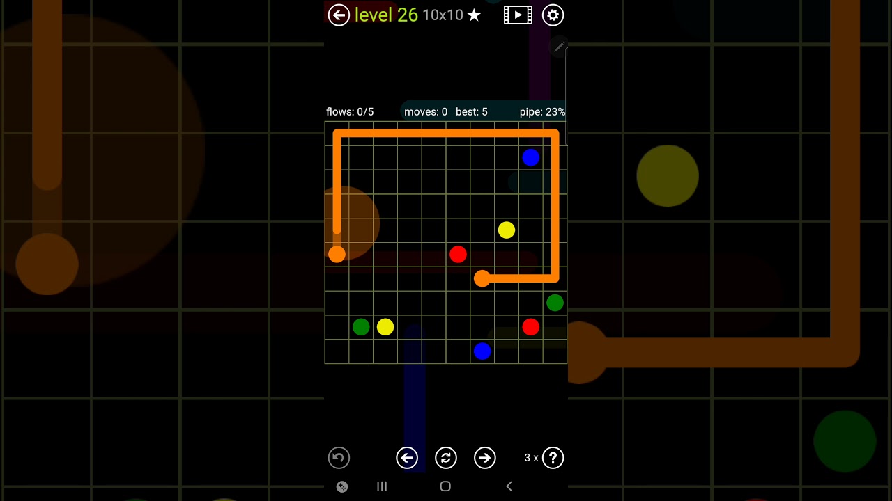 How To Solve Flow Free Extreme Pack Level 26 10x10 Harder Board Walk ...