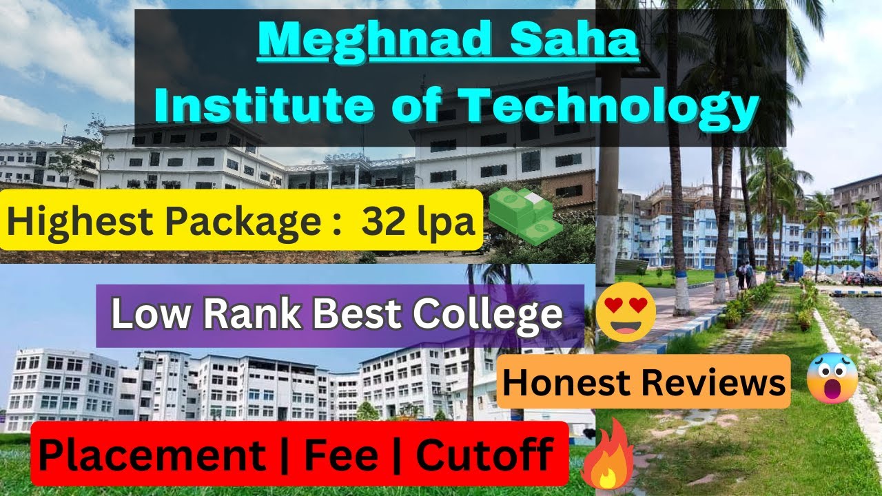 Meghnad Saha Institute of Technology Review🔥| Campus Tour | MSIT Review ...