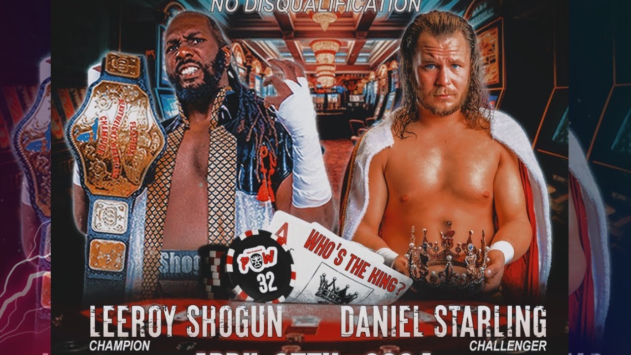 POW Florida Championship Daniel Starling vs Leeroy Shogun. - YouTube