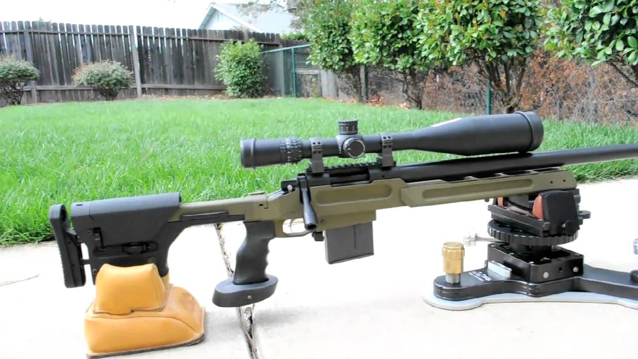 Custom 6XC long range rifle - YouTube