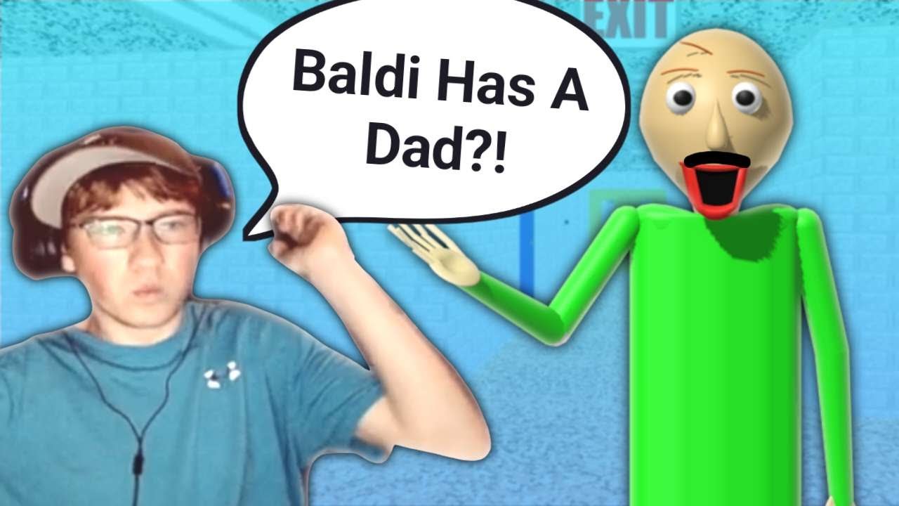 Baldi basics I MET Baldi's Dad and Baldi LOVES C.C Lemon edition, baldi ...