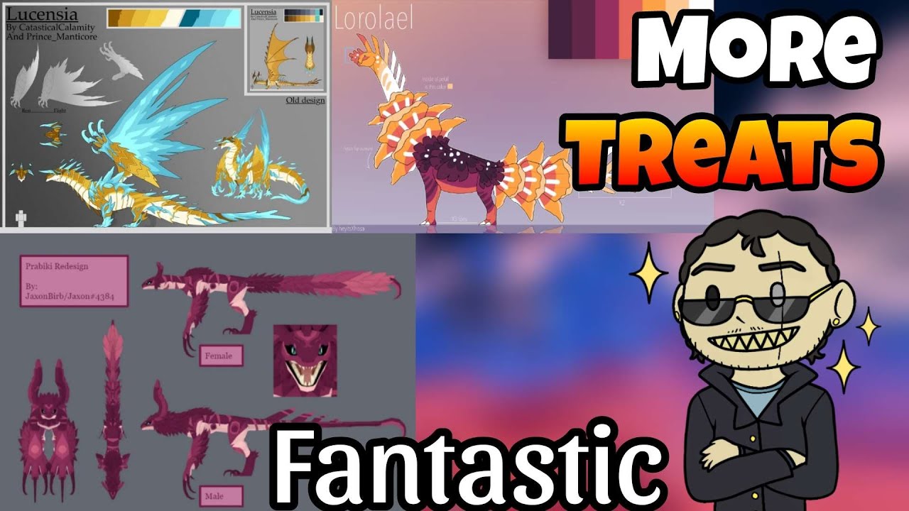 Lorolael, Lucensia & Prabiki Redesign are TREATS! | Creatures of ...