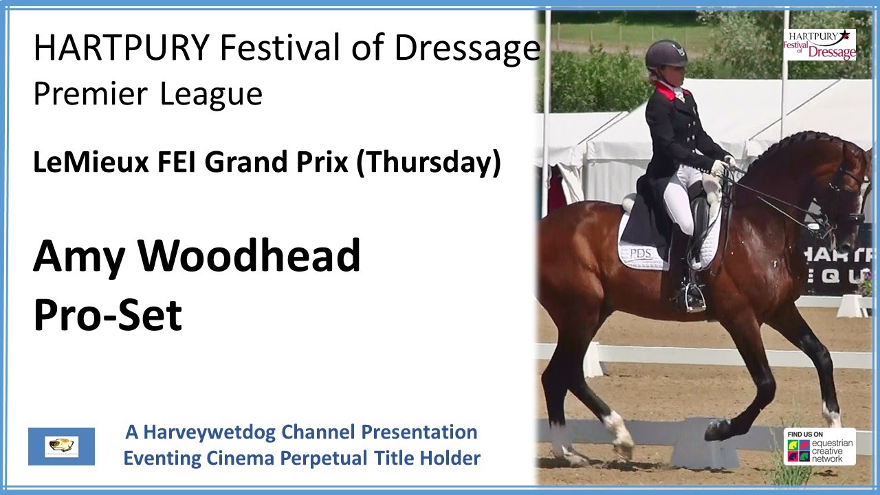 Amy Woodhead: Hartpury Festival of Dressage 2015 - YouTube