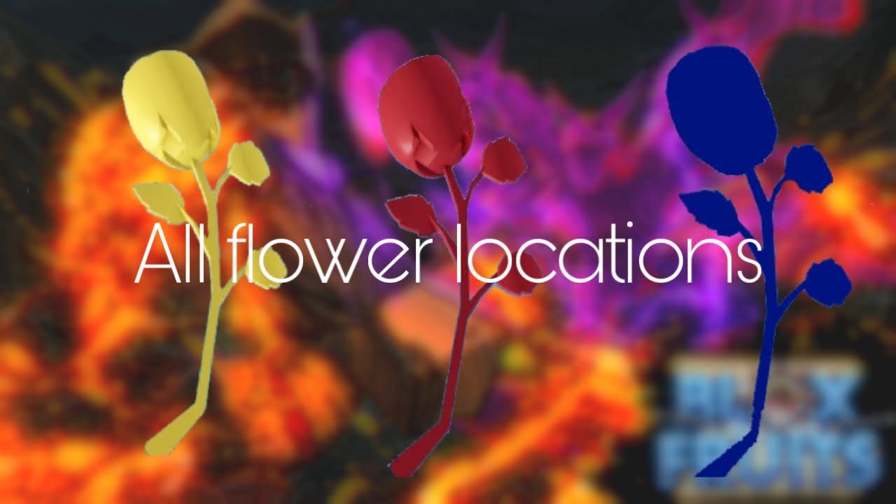 All flower locations to get any v2 race - YouTube