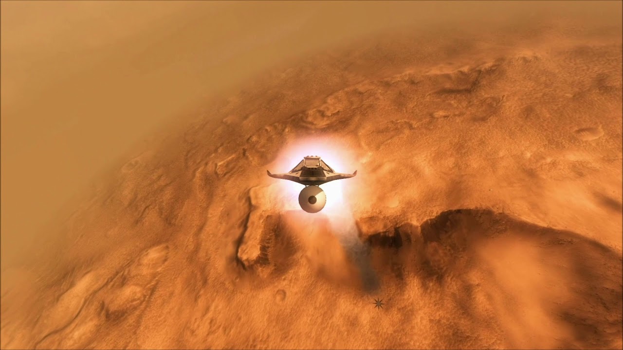 Escape from Mars | Ending scene of Take on Mars manned campaign - YouTube