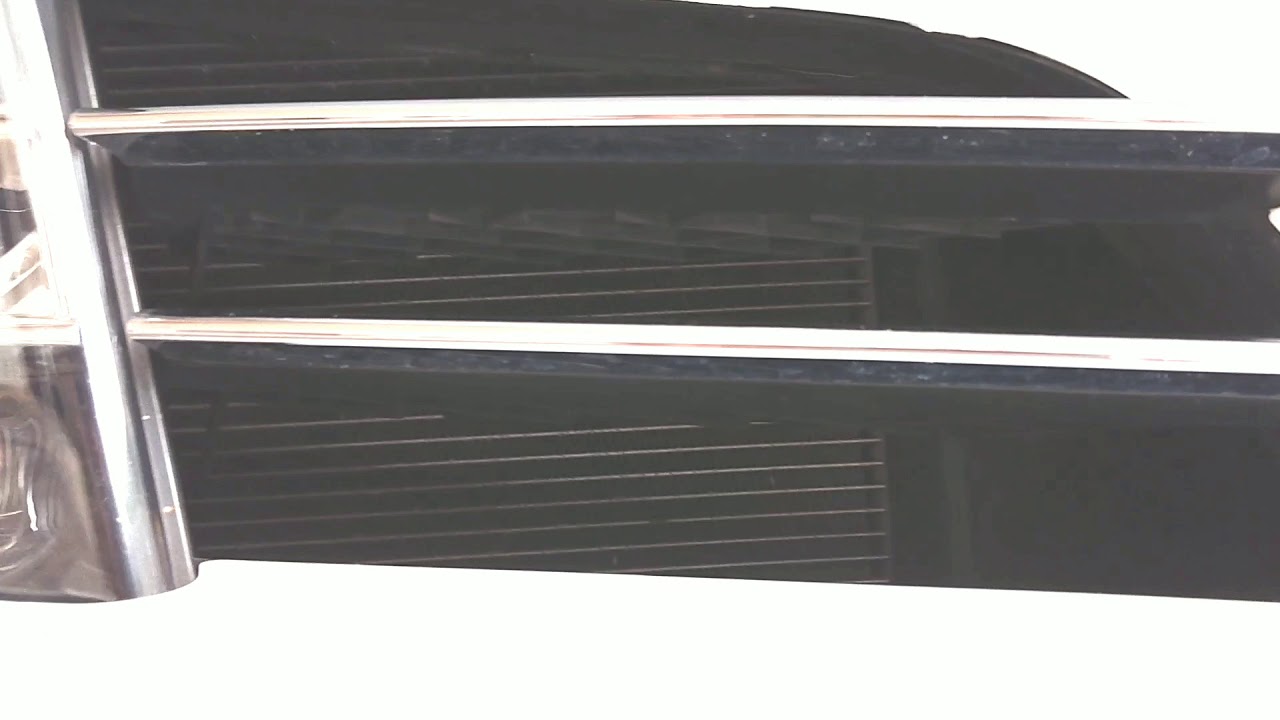 Tesla model s louvers open for cooling - YouTube