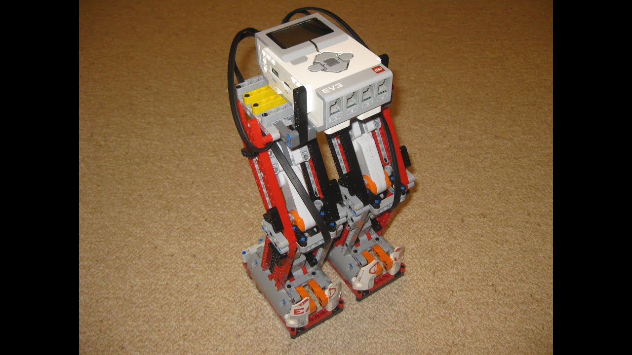4 motor Biped - YouTube