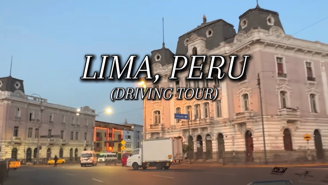 Driving Around Lima, Peru 🇵🇪 | Real City Streets, Traffic & Daily Life ...