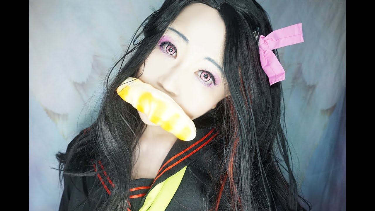 [Costume*Makeup*QUEEN]Age 49*Demon Slayer * Nezuko Kamado *귀멸의 칼날 네즈코 ...
