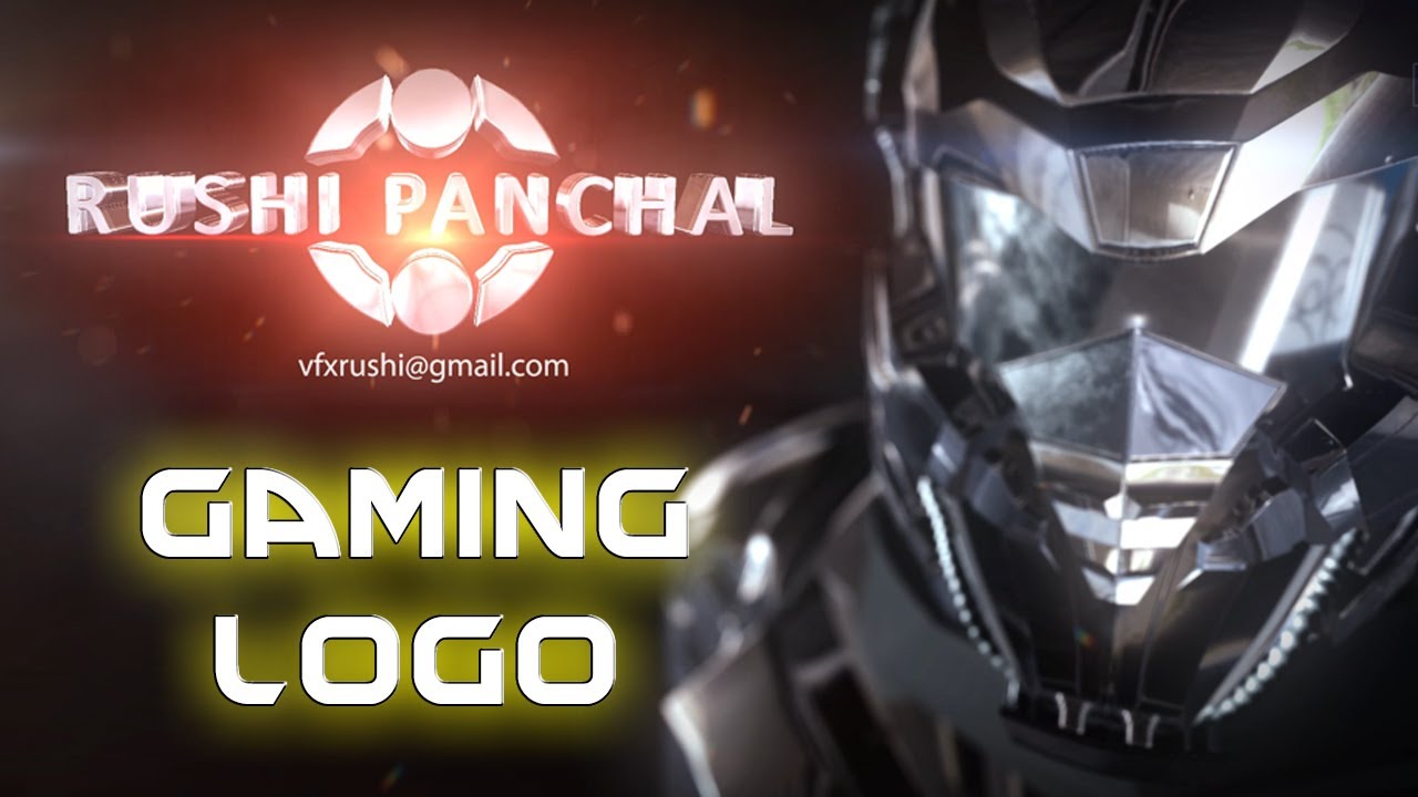 Rushi Panchal 3D Gaming Channel Logo Reveal | Gaming logo intro ...